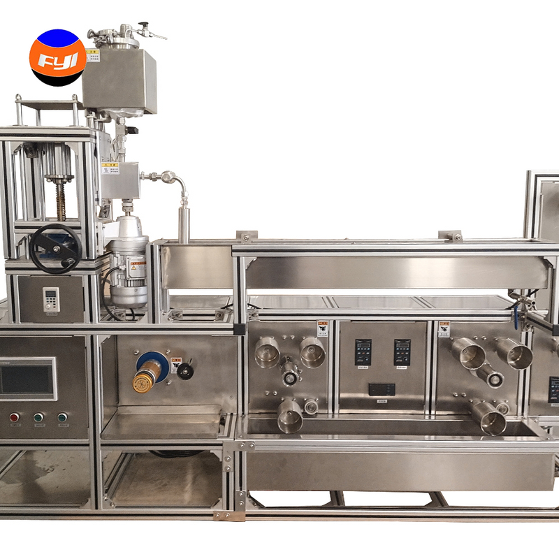 Fiber Wet Spinning Machine- Buy Leather-core composite Wet Spinning ...